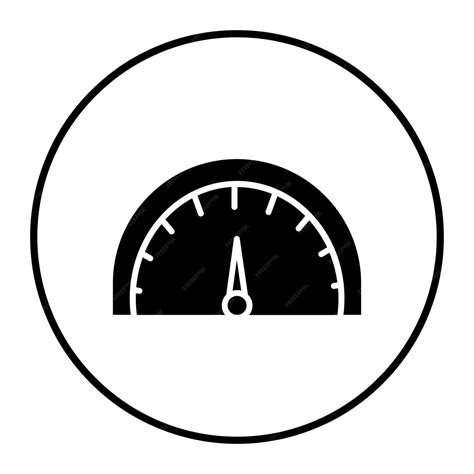 Premium Vector Speedometer Vector Illustration