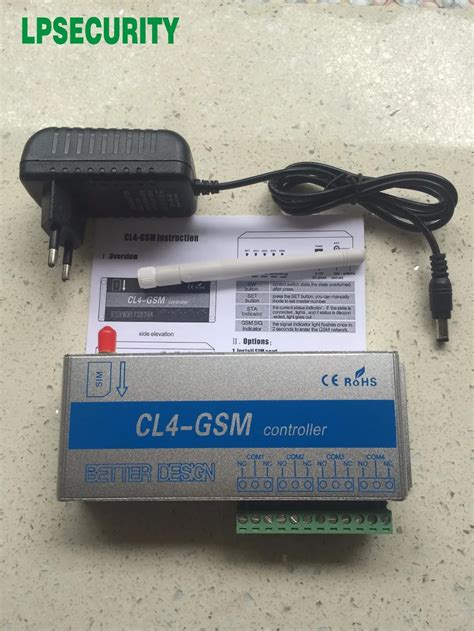 Cheap Cl4 Gsm Intelligent Controller 4 Way Wireless Gsm Receiver