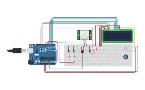 Circuit Design Temperature Tinkercad