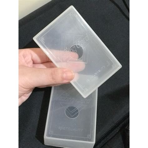 Jual Kotak Kartu Nama Plastik Transparan Box Kartu Nama Shopee