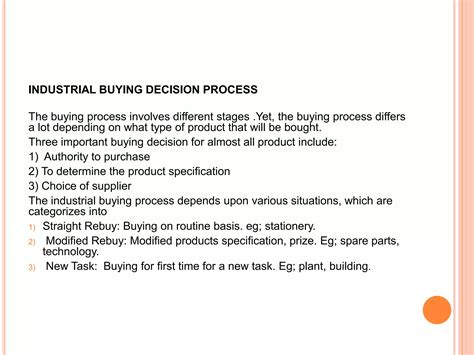 Analysing Consumer Buying Behaviour And Industrial Buying Behaviour Pptx