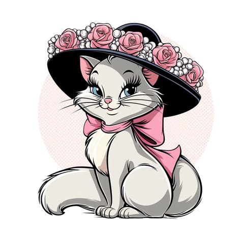 Aristocats Png Clipart Cute Cat Marie Aristocats Marie Instant