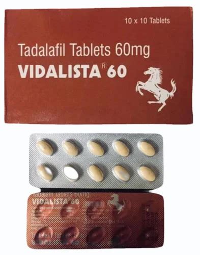 60 Mg Vidalista Tadalafil Tablets At Rs 210 Stripe Cialis In Nagpur