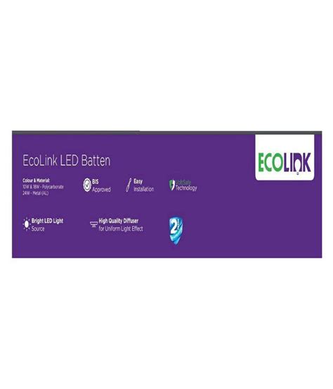 Ecolink 18w Champion Led Tube Lights Cool Day Light Pack Of 3 By