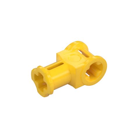 LEGO Yellow Technic Through Axle Connector With Bushing Brick Owl LEGO