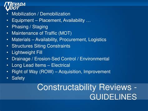 Ppt Ice Kickoff And Constructability Review October 29 31 2013