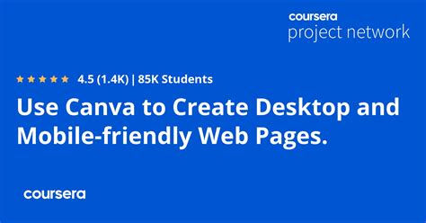 Use Canva To Create Desktop And Mobile Friendly Web Pages