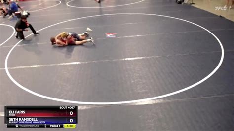 114 Lbs Round 2 Eli Faris Thor Vs Seth Ramsdell Pursuit Wrestling Minnesota