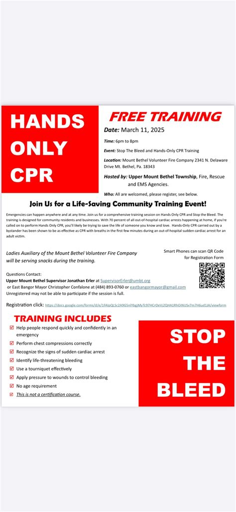 Mount Bethel Vol Fire Company Sta 37 The Township Is Hosting A