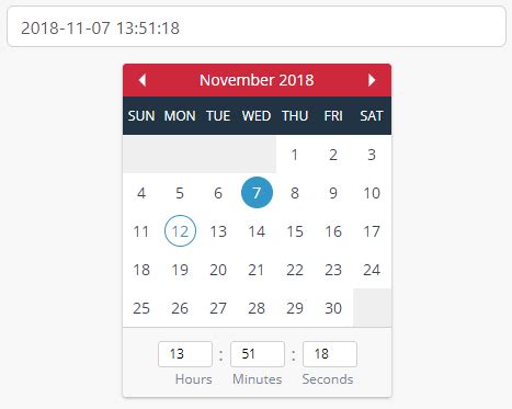 Powerful Datetime Picker Library Tail DateTime CSS Script