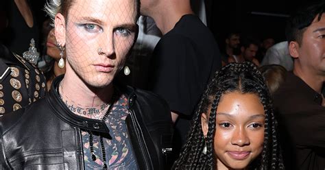 Machine Gun Kelly And Daughter Casie At Milan Fashion Week Ps Celebrity