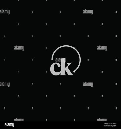 CK Initials Logo Monogram Design Ideas Stock Vector Image Art Alamy