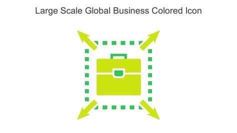 Large Scale Global Business Colored Icon In Powerpoint Pptx Png And Editable Eps Format Ppt