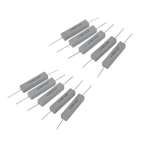X W Ohm Wirewound Ceramic Cement Resistor Watt Lazada PH