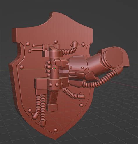 Tartar Sauce Vigilance Tempest Shield D File For D Printingcults
