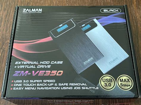 Карман для HDD/SSD 2.5" Zalman USB 3.0 ZM-VE350 Black: 2 399 грн ...