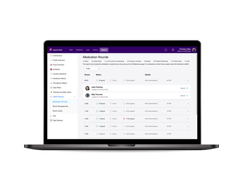 Electronic Mar Emar Charts Log My Care