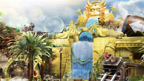 New Concept Art For Super Nintendo World S Donkey Kong Mine Cart