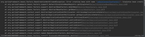 [solved] beancreationnotallowedexception error creating bean with name