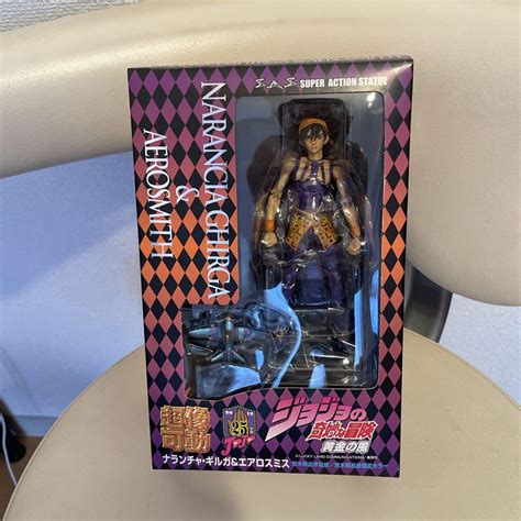 未開封 超像可動 ジョジョ Jojo ナランチャギルガ エアロスミス フィギュア メルカリ
