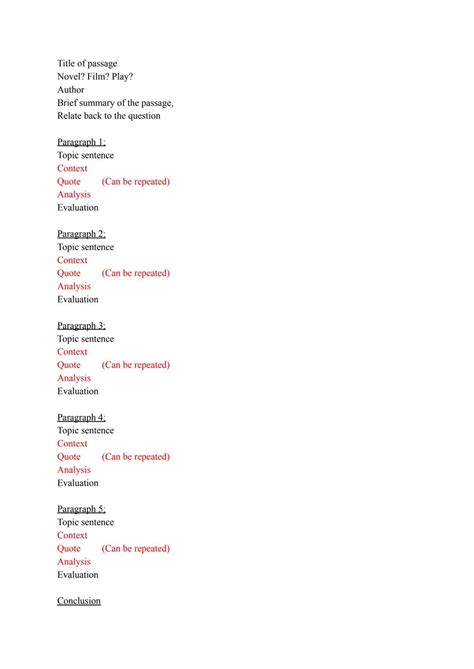 Higher English Ruae Revision Document English Knowunity