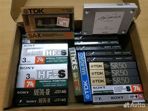 Аудио кассеты Compact Casset новые и бу купить в Москве