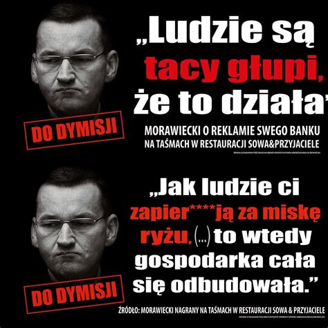 Monika WIELICHOWSKA on Twitter Który Morawiecki jest prawdziwy Które jego poglądy są