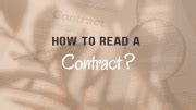 The Ultimate Guide To How To Read A Contract Legal Inquirer