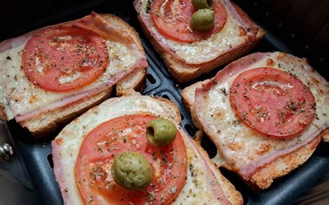 Lanche Simples na Airfryer Prático e Delicioso em 15 Minutos