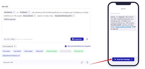 how to create and enable sms campaign plexins