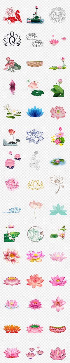 简笔 花瓣网 陪你做生活的设计师 国画墨荷花手绘水荷叶海报背景png素材