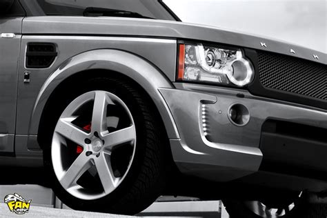 Аэродинамический обвес Kahn Design на Ленд Ровер Дискавери 4 Land Rover Discovery 4