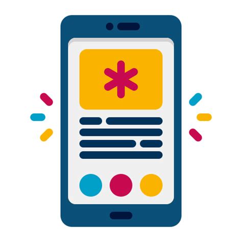 Mobile Application Flaticons Flat Icon