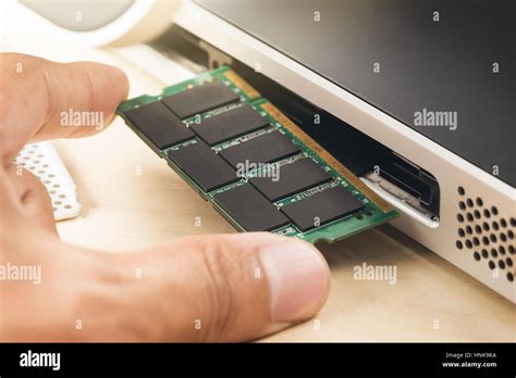 Computer Memory RAM Upgrading The Personal Computer Stock Photo Alamy