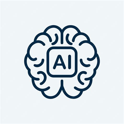 Premium Vector Artificial Intelligence Ai Icon Vector Design With