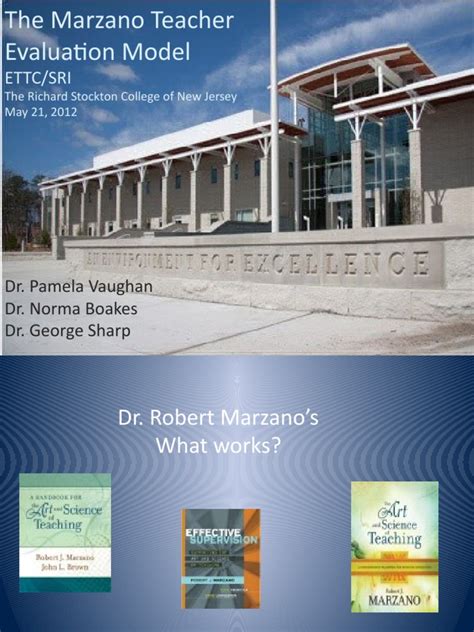 The Marzano Teacher Evaluation Model Powerpoint Pdf Teachers