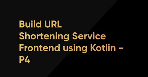 Frontend Using Kotlin