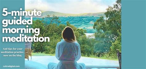 Guided Morning Meditation 5 Minutes To Start Your Day With Positive