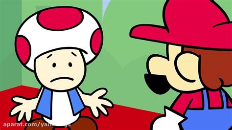 انیمیشنی خنده دار از سوپر ماریو