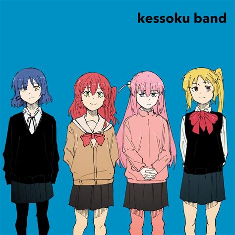 Gotou Hitori Ijichi Nijika Yamada Ryou And Kita Ikuyo Bocchi The Rock And 1 More Drawn By