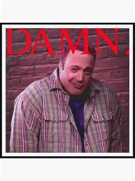 Kevin James Meme Sticker For Sale By Gissellealto Redbubble