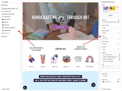Building Doodle Hog How To Create Dynamic Sections In Shopify
