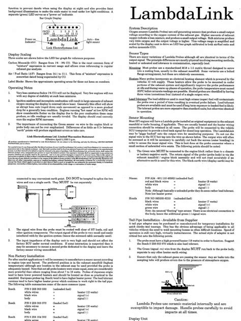 Lambda Link G1 Pdf