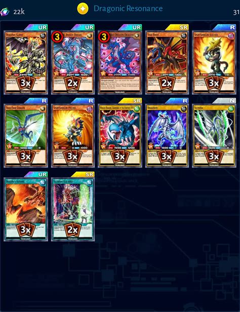 Dragons Rush Deck From Ramón Oc Duel Links Meta