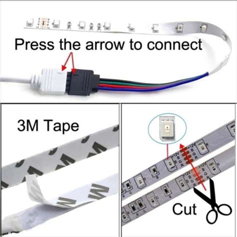 Promo Lampu Rgb Gaming Room 5m Lampu Gaming Room Led Strip Lampu Gaming
