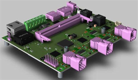 Pcb For Nvidia Jetson Xavier Nx Module Provides 12 Camerasensor Inputs