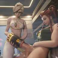 Post 4333415 Animated Brigitte Lindholm Dreamrider Mercy Overlook