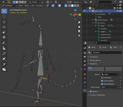Rigging Attaching Multiple Rigged Objects To The Body Blender Stack Exchange