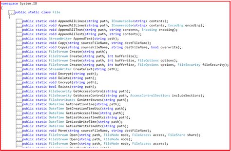 File Class In C With Examples Dot Net Tutorials