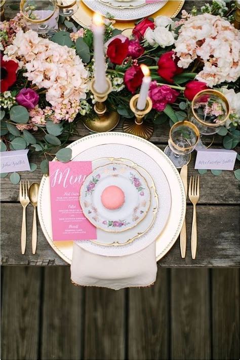 Decoration De Table Mariage Boheme Chic Il Cascinone